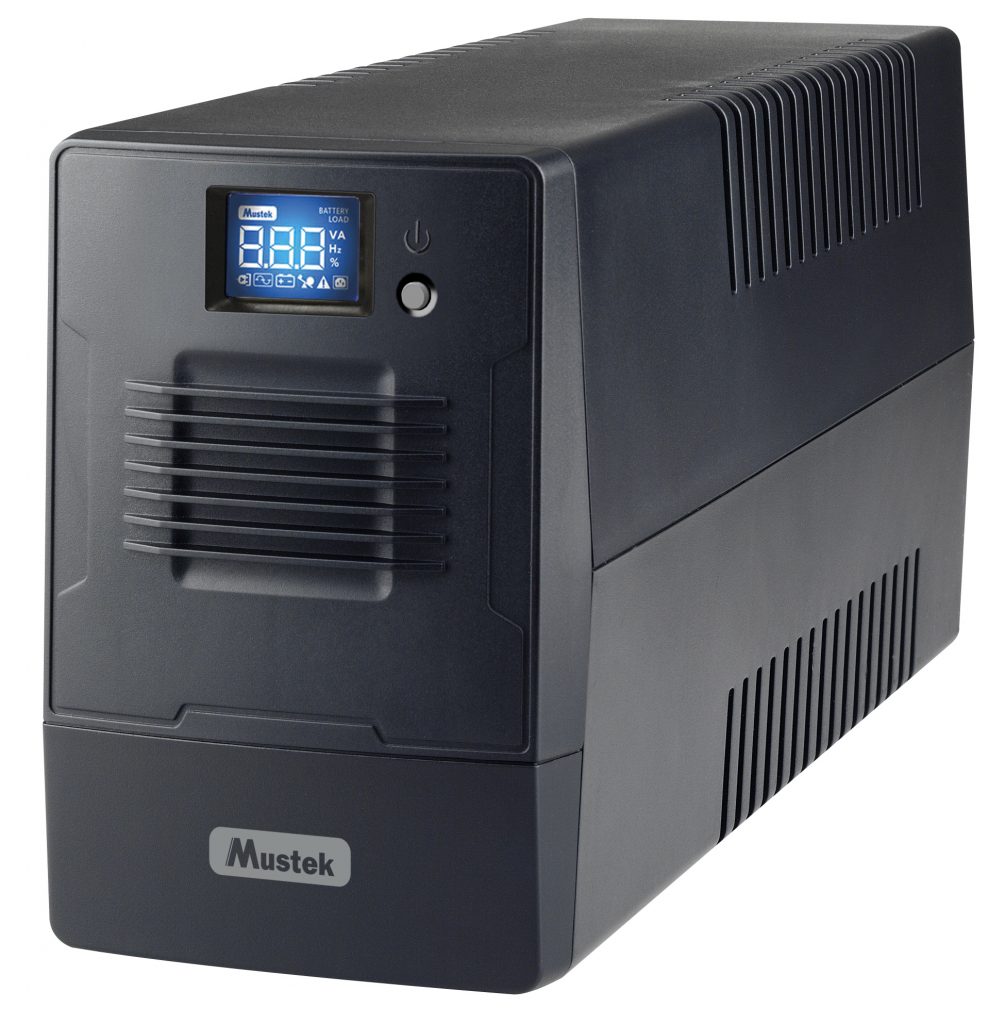 Mustek PowerMust 600 LCD , Line Int., Schuko – Mustek.de